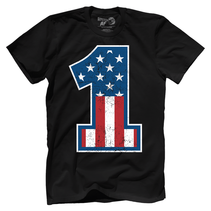Number 1 Flag – American AF - AAF Nation